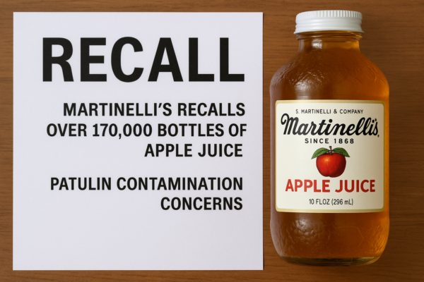 Martinelli’s Recalls Over 170,000 Bottles of Apple Juice Due to Patulin ...